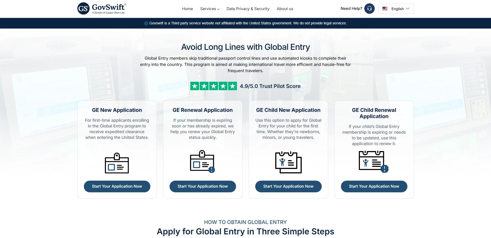 Global Entry - GovSwift Services